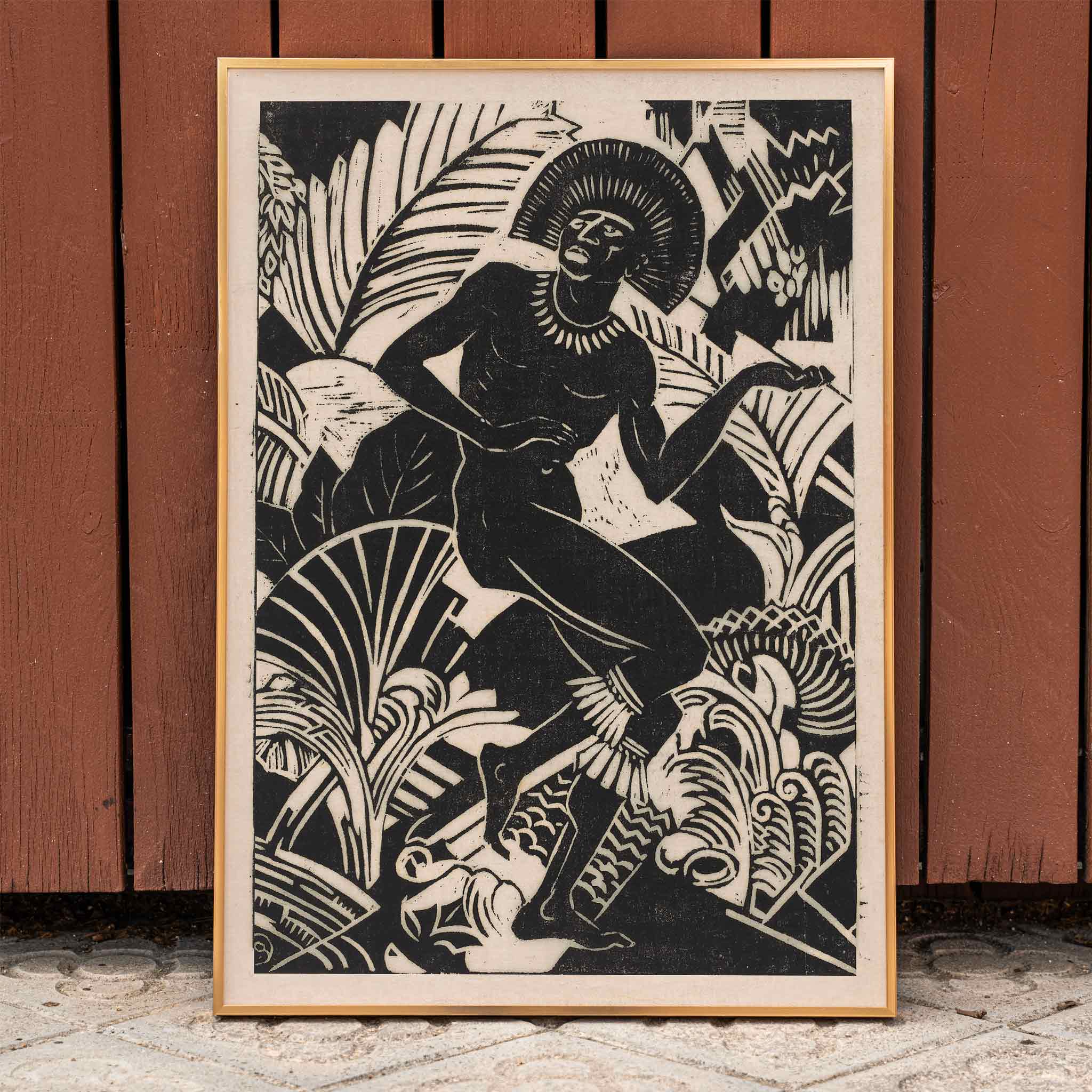 Poster | Jager by Henri van der Stok 1880-1946 | MORYARTY
