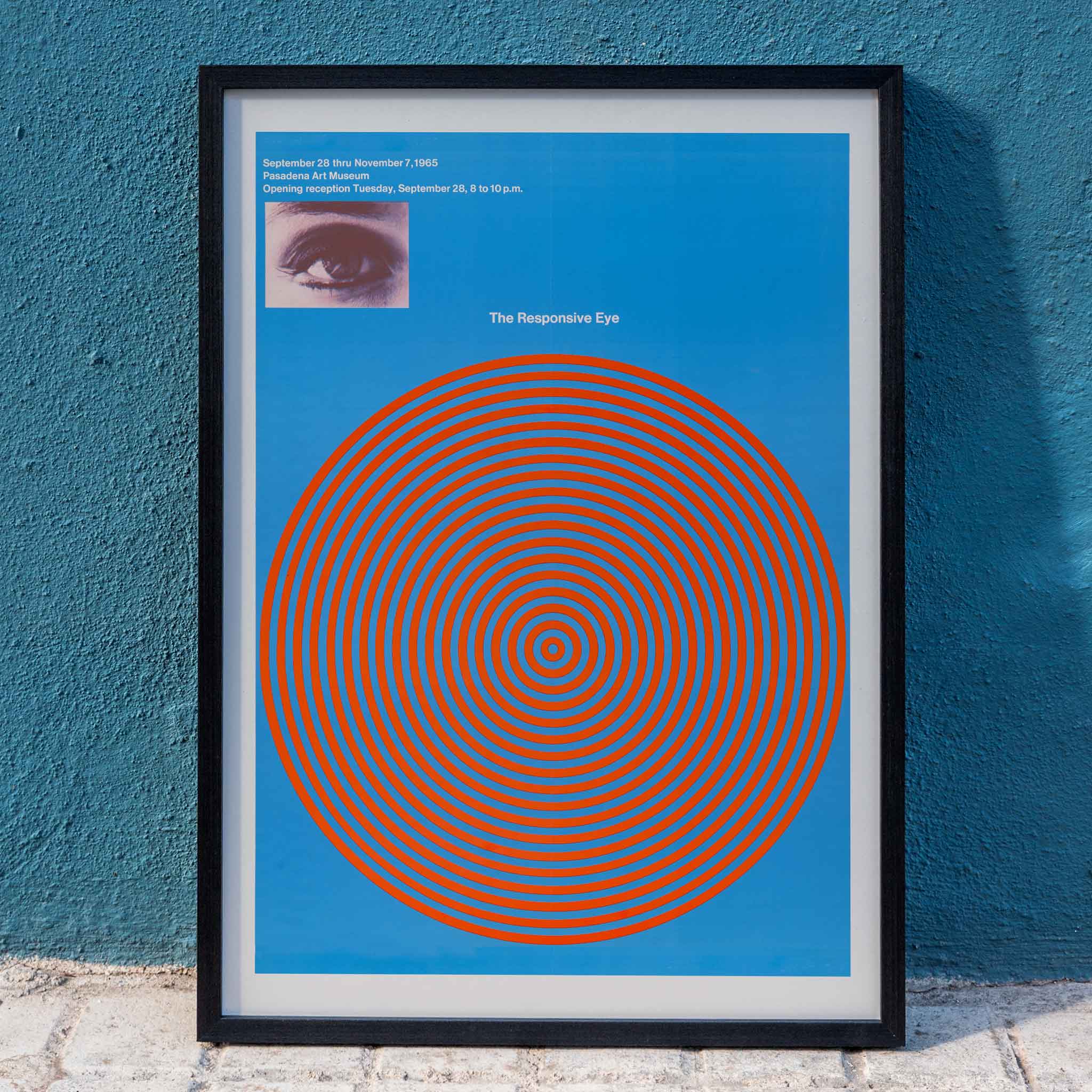 Poster | Olho responsivo, Patrick Blackwell 1965 | MORYARTY